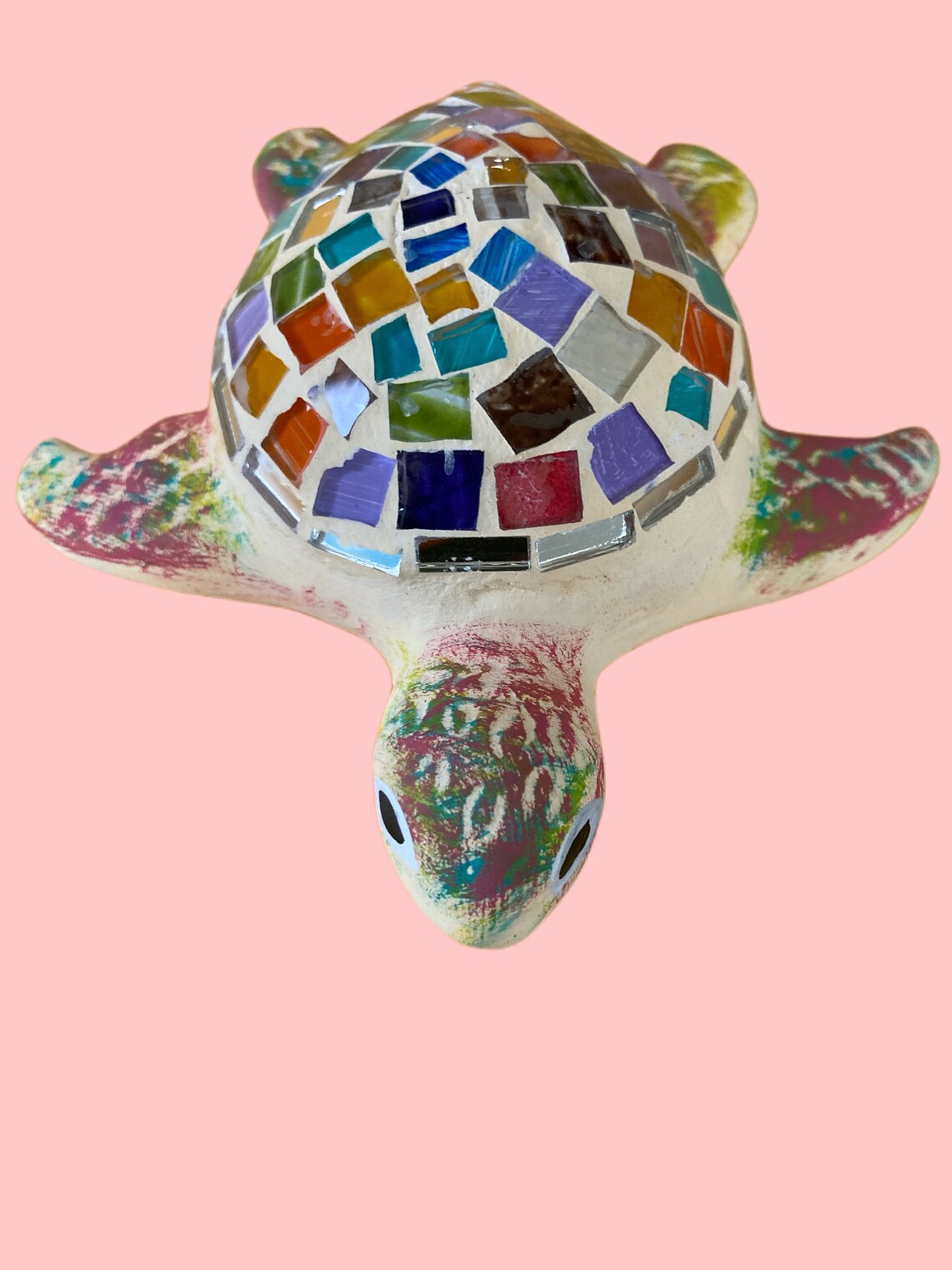 Mosaic Turtle Wall Art, Set of 3, Vitromosaico - Etsy