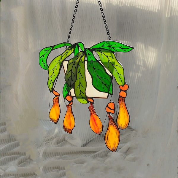 Stained Glass Plant - Etsy