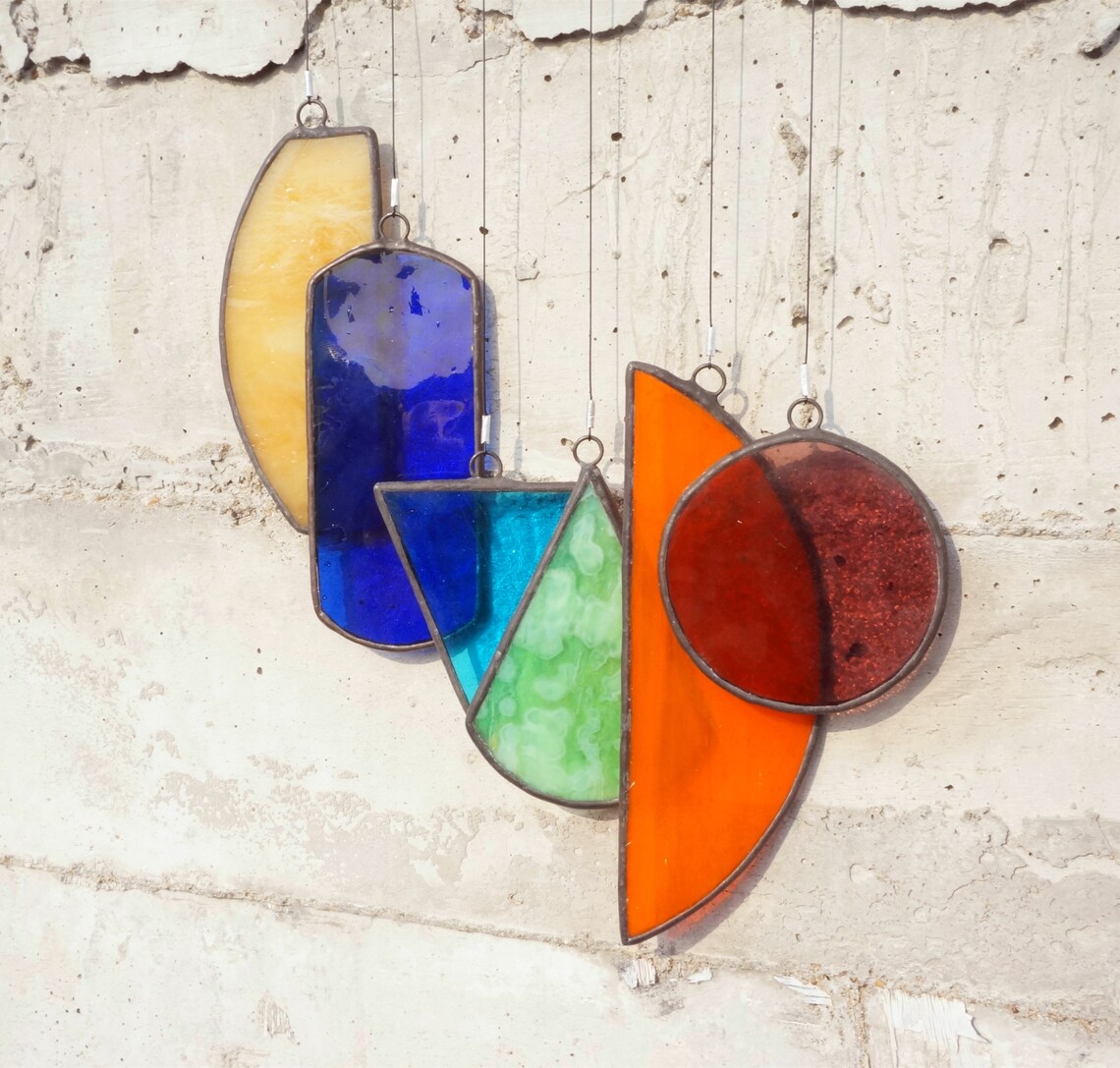 Custom Stained Glass Window Hangings - Etsy UK