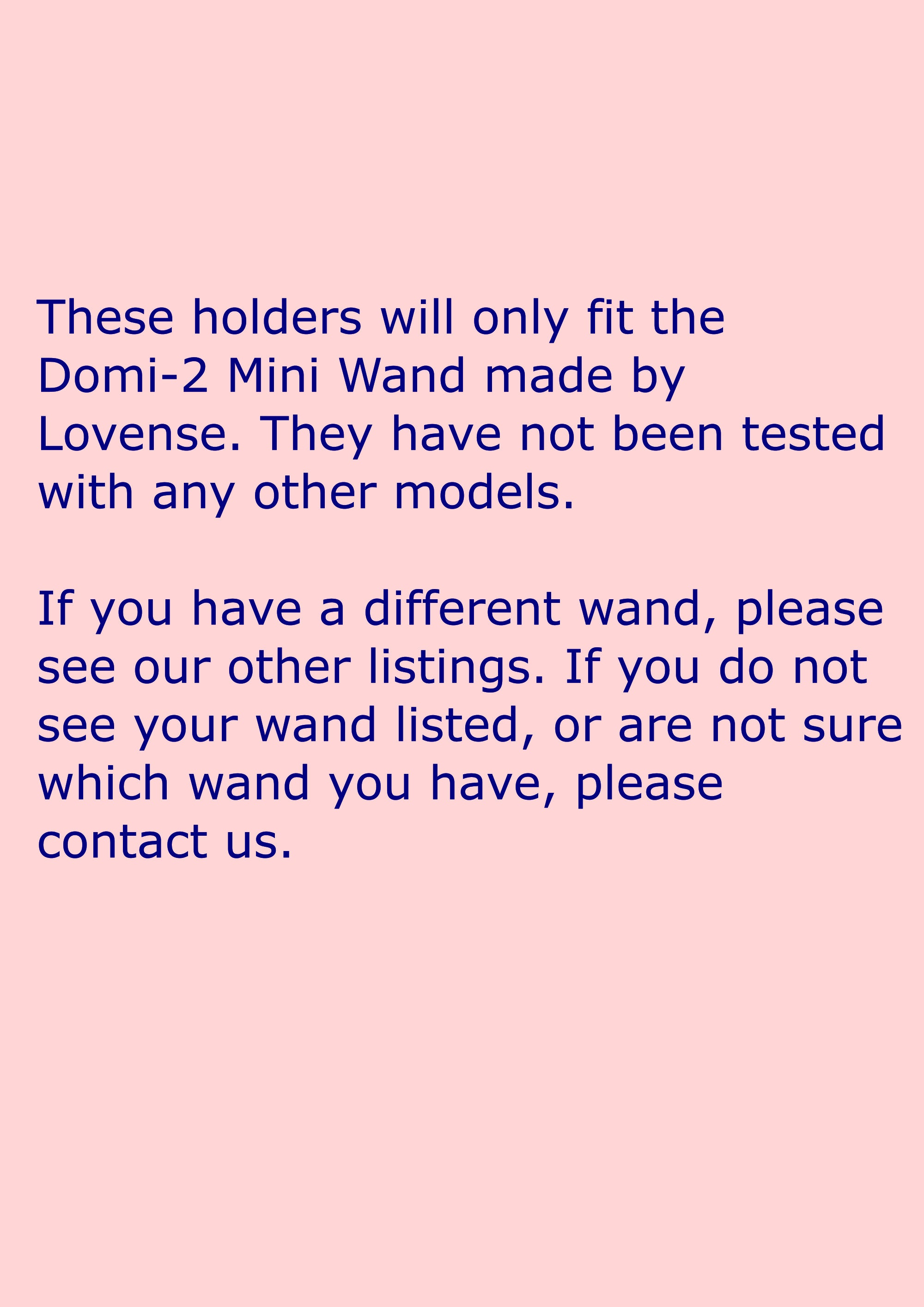 Strap Holders for the Lovense Domi-2 Vibrating Wand by 3deviants ...