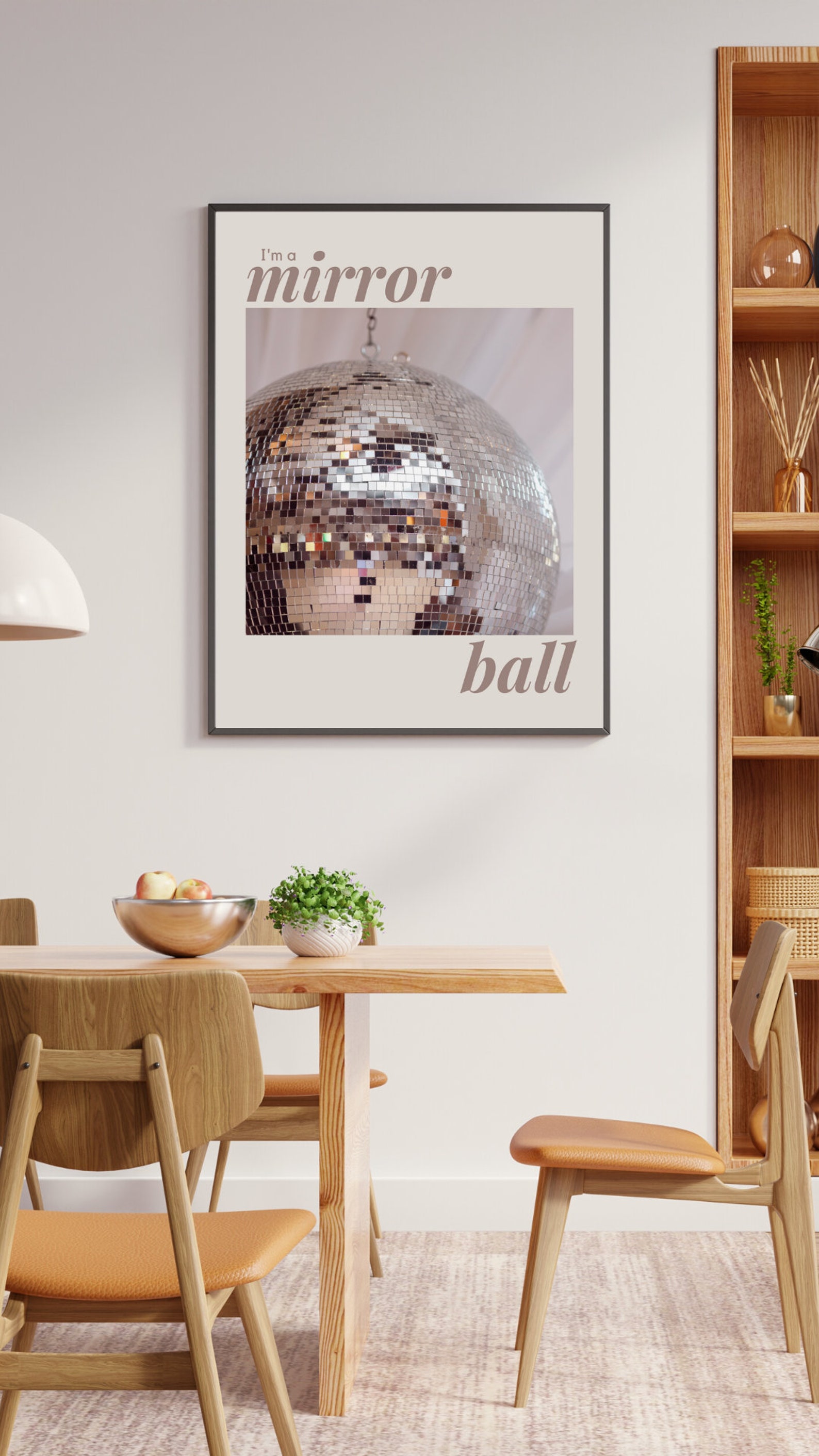 Taylor Swift Mirrorball Poster PDF Digital Download, Aesthetic Gallery Wall - Etsy