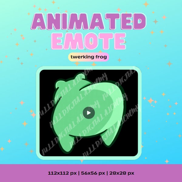 Twitch Twerk Emotes Animated - Etsy