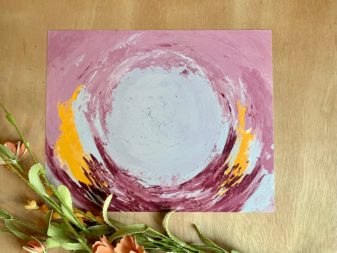 Purple Slush | Abstract Art | Oil Painting - Etsy