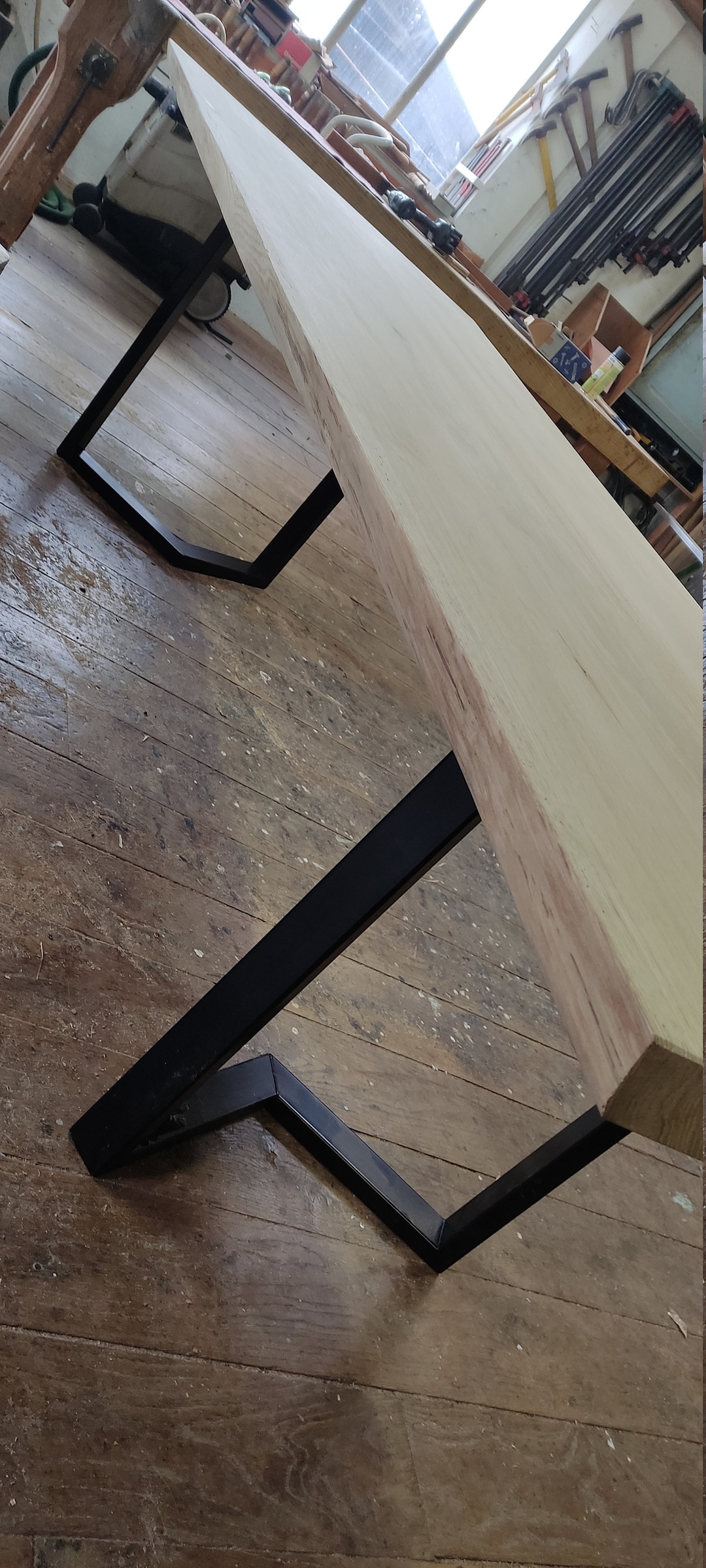 Large Table Oak Live Edge, Large Live Edge Oak Table - Etsy