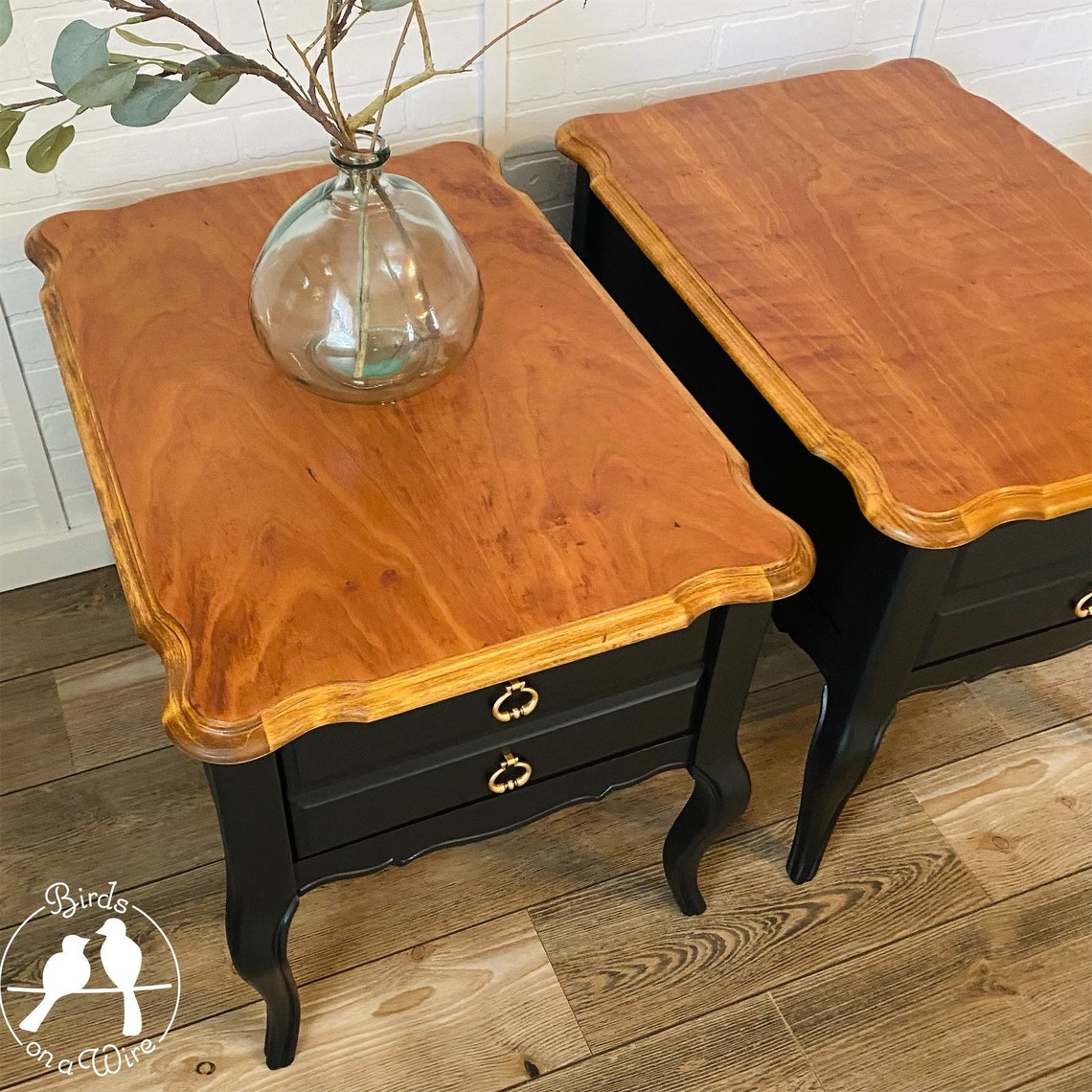 SOLD/ Vintage Bassett End Tables/ French Provincial Style End Tables - Etsy