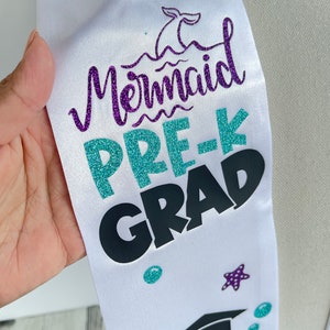 Custom Child Graduation Stole for Pre-k and Kindergarten, Class of 2024 ...