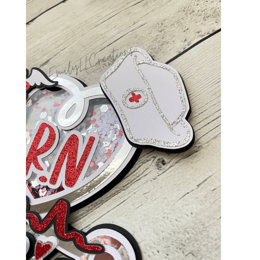 Nurse Cake Topper RN Cake Topper Graduating Nurse Cake - Etsy