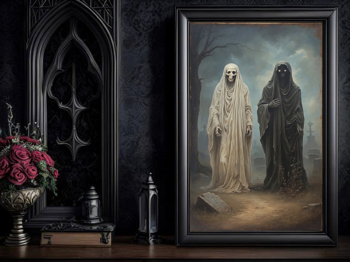 Spooky Gothic Printable for Dark Aesthetic Room Fairycore - Etsy