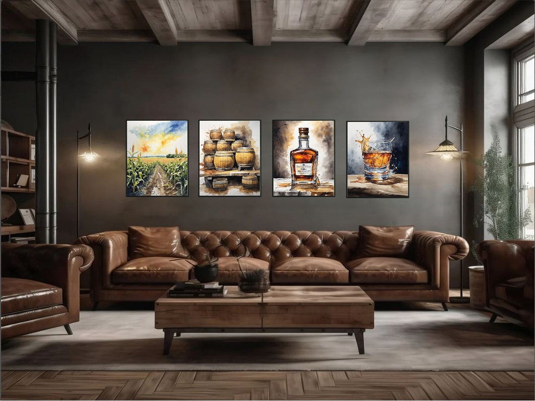 Bourbon Wall Art Printable Bourbon Wall Art Bourbon Wall Decor Bourbon ...