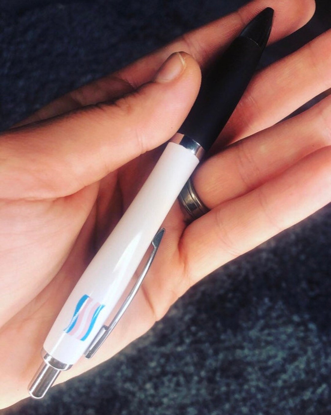 Trans Pride Pen, Trans Stationary, Trans Gift, Coming Out Gift, Trans ...