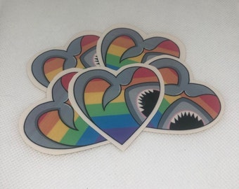 Trans Pride Shark - Etsy