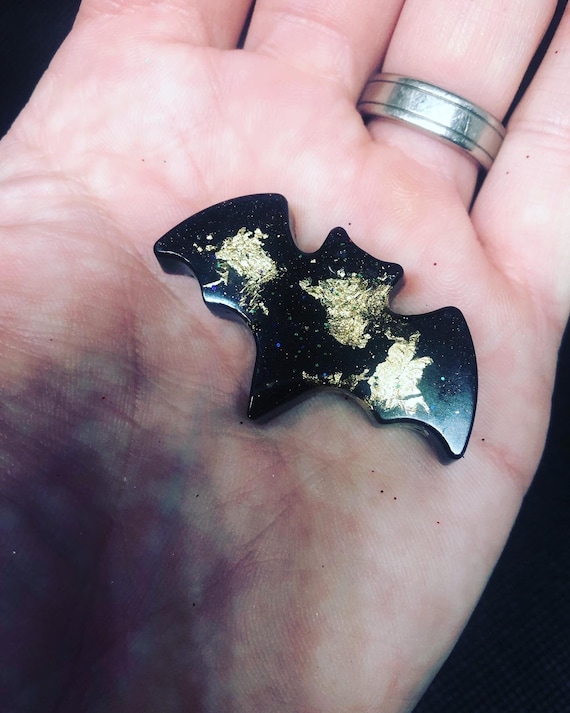 Cute Bat Badge Bat Badge Gothic Badge Resin Badge Gothic | Etsy