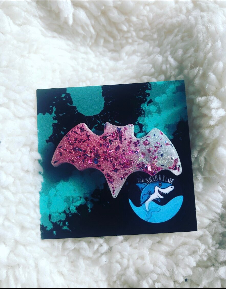Cute Bat Badge Bat Badge Gothic Badge Resin Badge Gothic - Etsy
