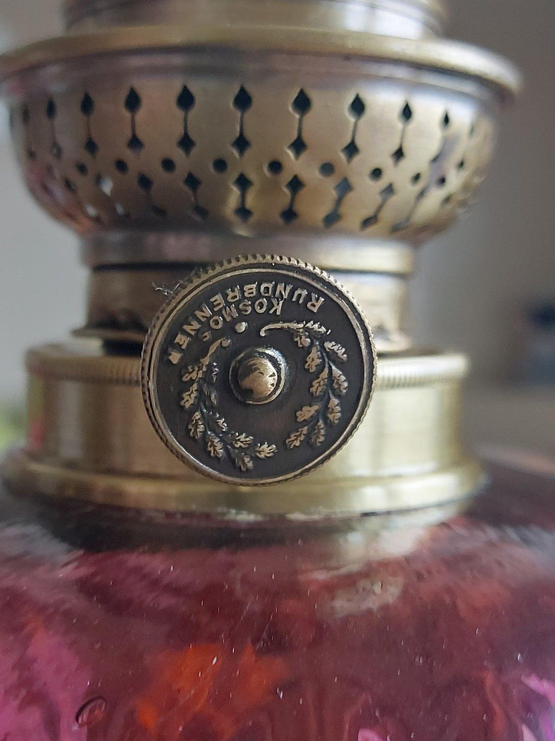 Antique, Functional Oil Lamp Kosmos Rundbrenner, Late 19th Century - Etsy