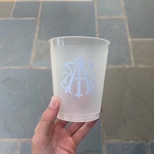 Personalised Wedding Crest Cup Decals, Wedding Crest Cups, Custom Cup ...