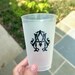 Personalised Wedding Crest Cup Decals, Wedding Crest Cups, Custom Cup ...