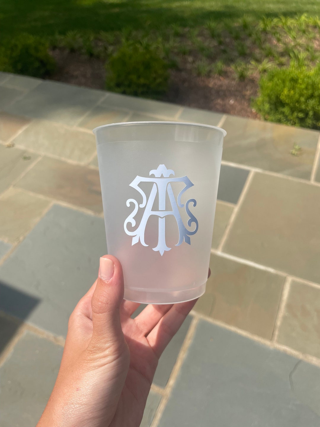 Personalised Wedding Crest Cup Decals, Wedding Crest Cups, Custom Cup ...