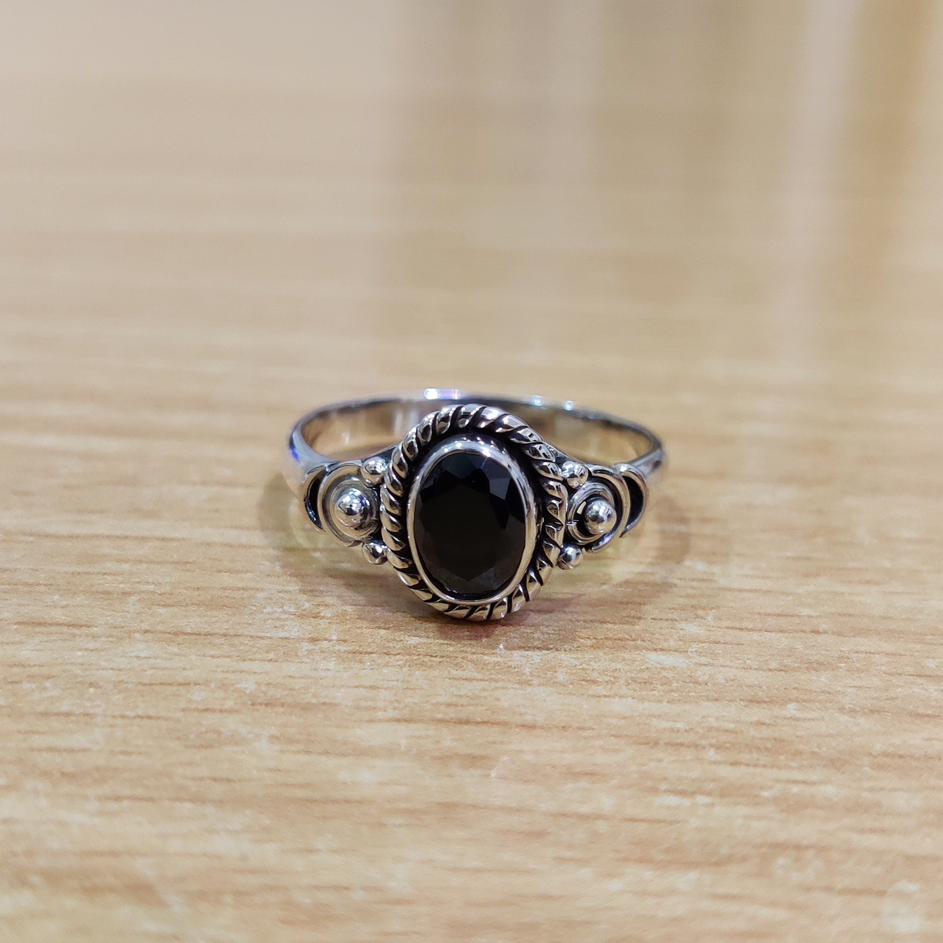 Onyx Ring 925 Sterling Silver Ring Silver Ring Handmade - Etsy