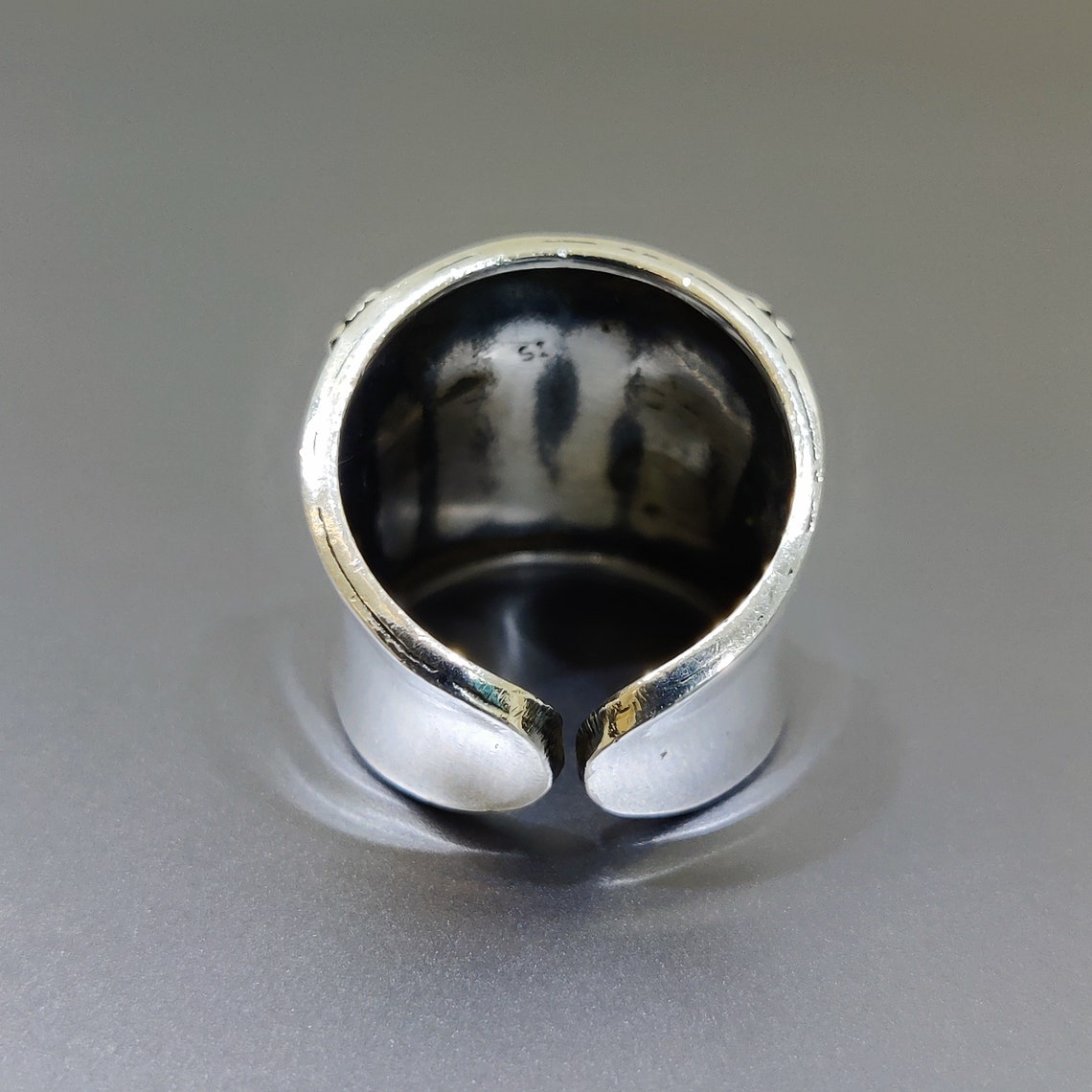 Designer Silver Plain Ring,925 Sterling Silver Ring, Handmade Ring, Men ...