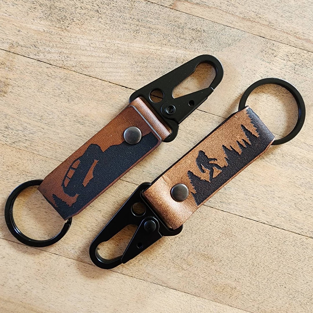 Leather Keychain Inspired by 2023 Jeep Grand Cherokee L - Etsy