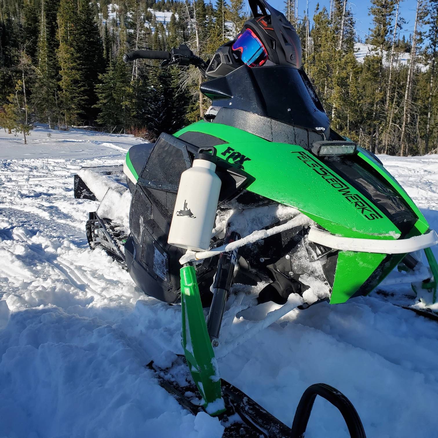 Snowmobiling Bigfoot Decal Biggie Smallfoot - Etsy