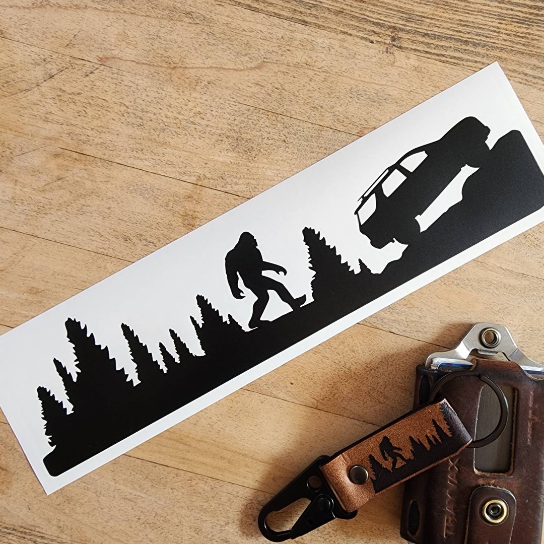 Windshield Decal for Nissan Pathfinder Rock Creek Bigfoot Easter Egg ...