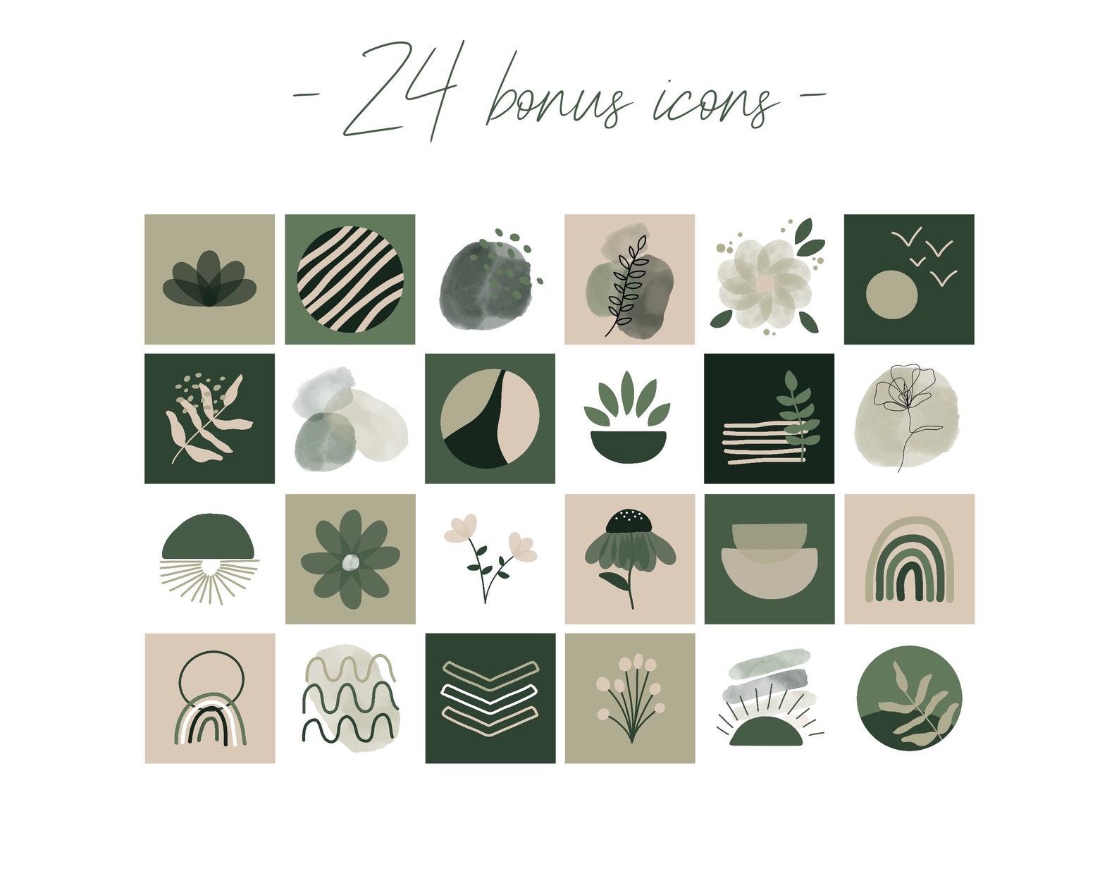 Dark Green App Icons, Aesthetic App Icons, Dark App Elements, iPhone ...