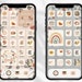 Vintage Boho App Icons Aesthetic Boho App Elements Ios14 Vintage App ...