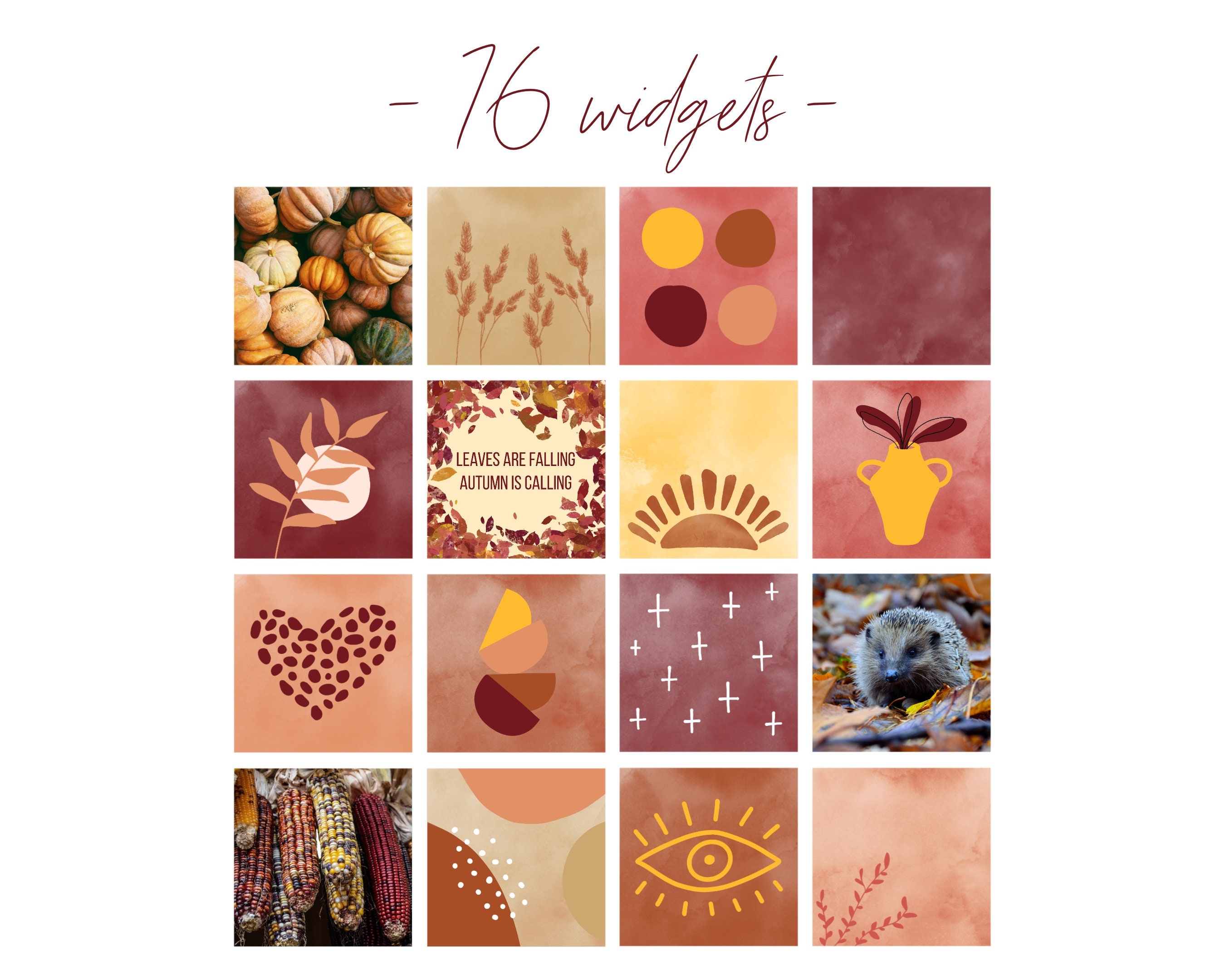Fall Aesthetic App Icons Fall Icons Autumn Ios14 App Icons - Etsy