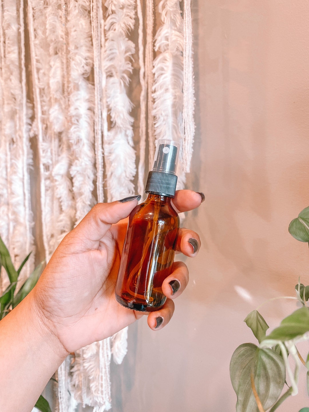 Amber Glass Plant Mister: Vintage Style Spray Bottle (2-6 Oz) - Etsy