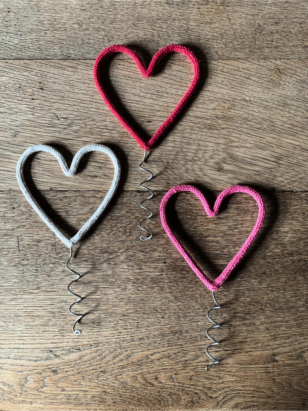 Heart Christmas Tree Topper | Hand Sculpted String & Wire Heart - Etsy
