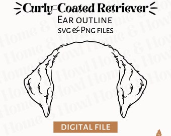 Beagle Dog Ear Outline SVG Cut File and PNG File for Cricut or - Etsy