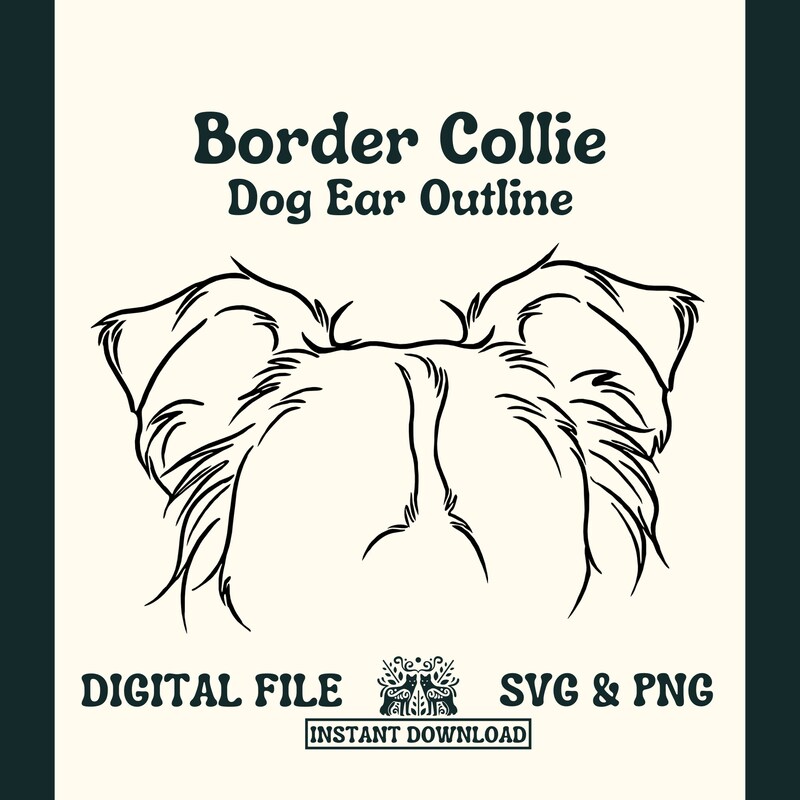 Dog Border Svg - Etsy