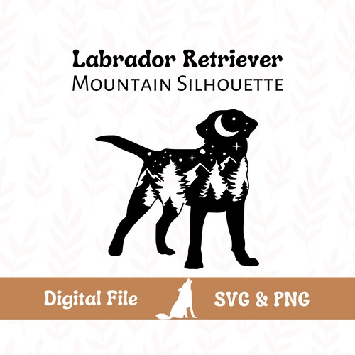 Labrador Retriever Dog Ear Outline SVG Cut File and PNG File - Etsy Canada