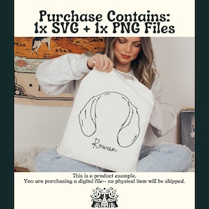 Beagle Dog Ear Outline SVG Cut File and PNG File for Cricut or ...