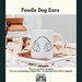 Poodle Dog Ear Outline SVG Cut File and PNG File for Cricut or ...