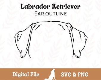 Dog Ear Svg - Etsy