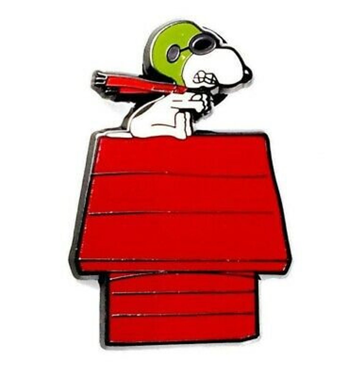 Snoopy Red Baron on Dog House 1 Inch Tall Enamel Metal Pin | Etsy
