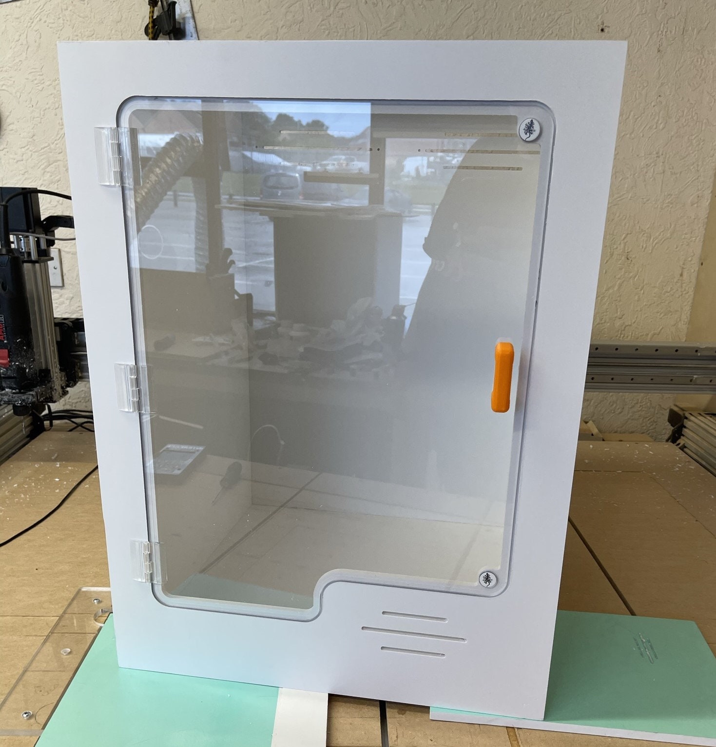 40x40x60cm White PVC Enclosure With Polycarbonate Front/door - Etsy