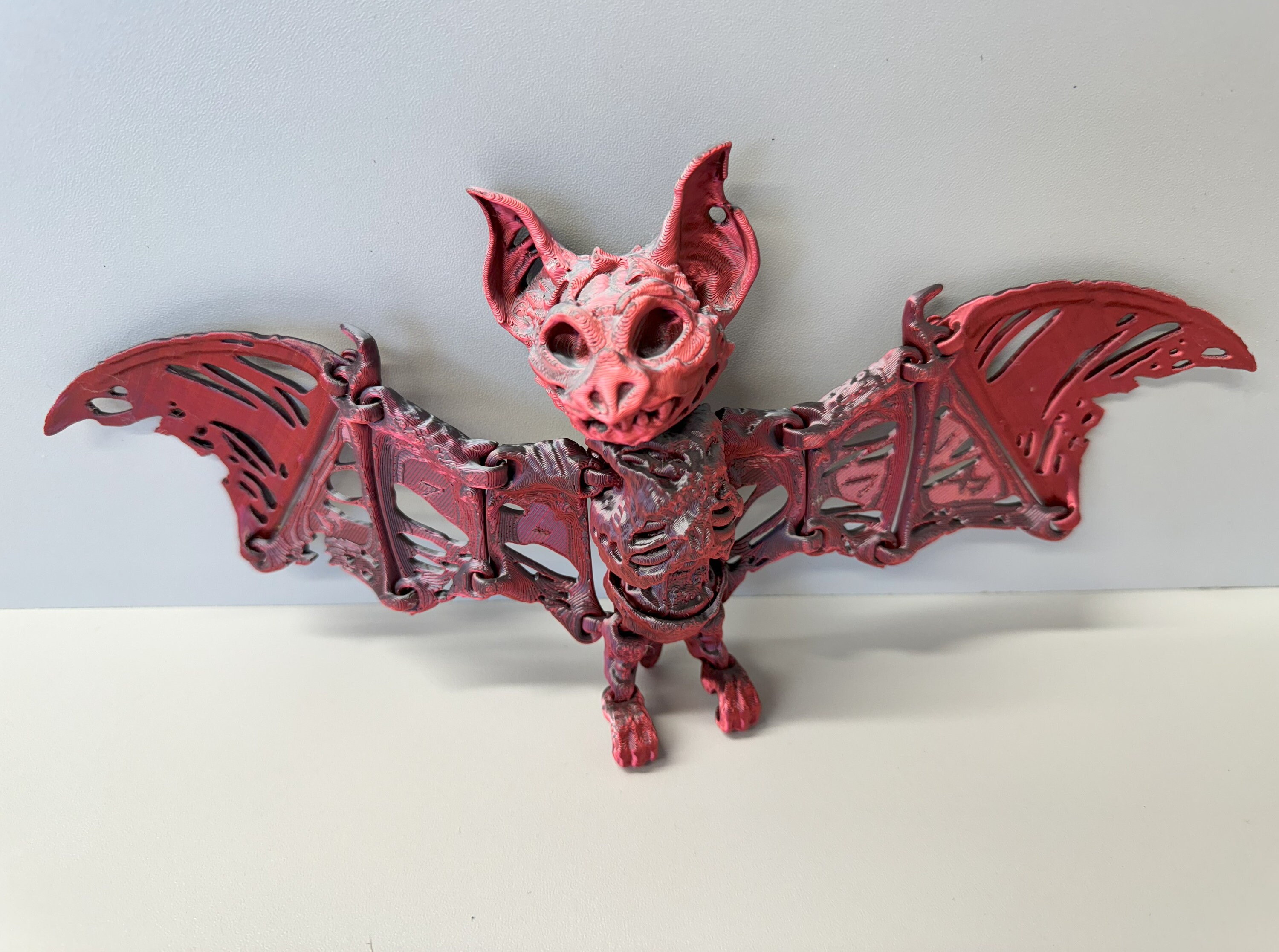 Zombie Bat Fidget Toy, Articulated Bat - Etsy