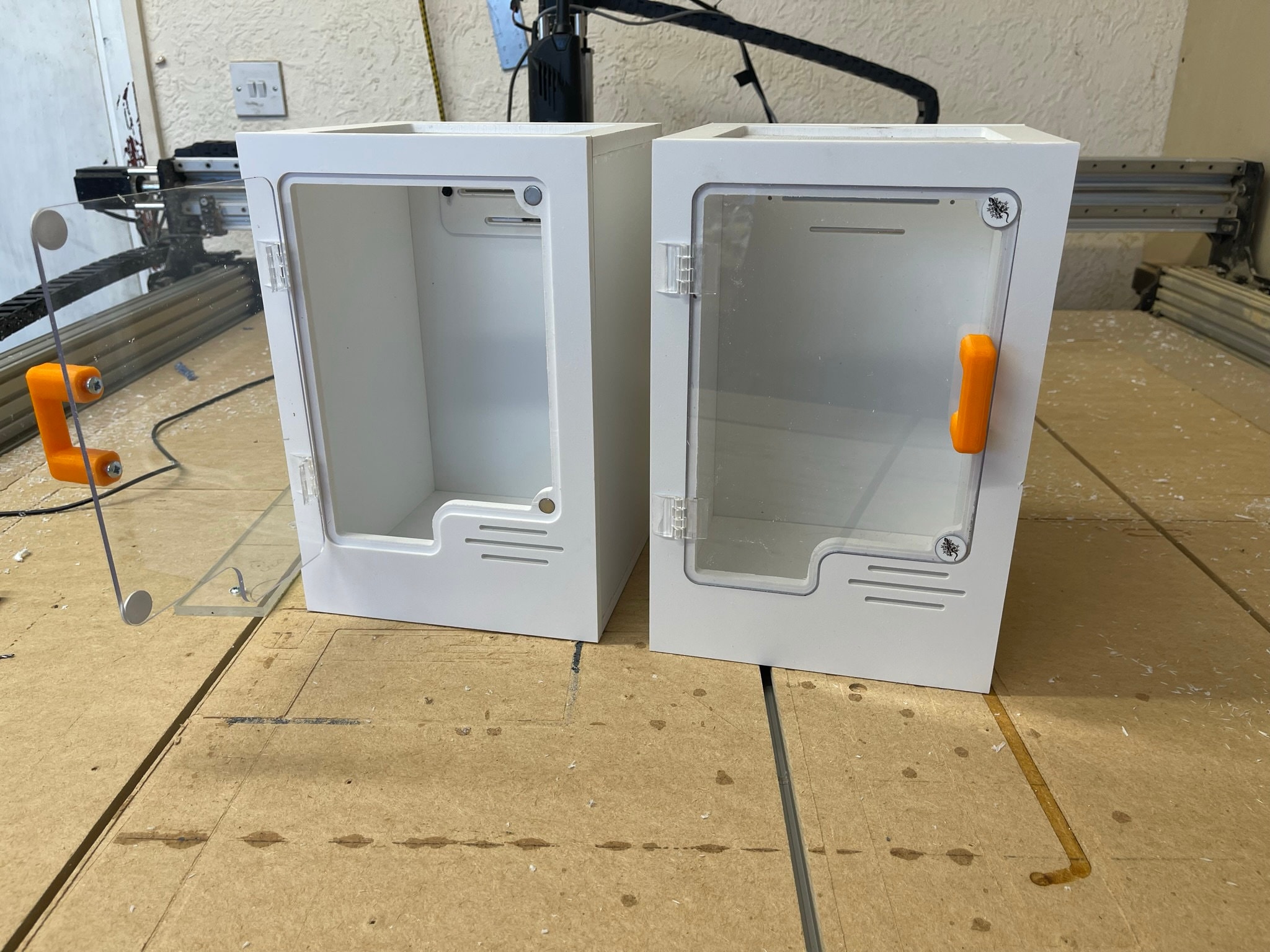 20x20x30cm White PVC Enclosure With Polycarbonate Front/door - Etsy