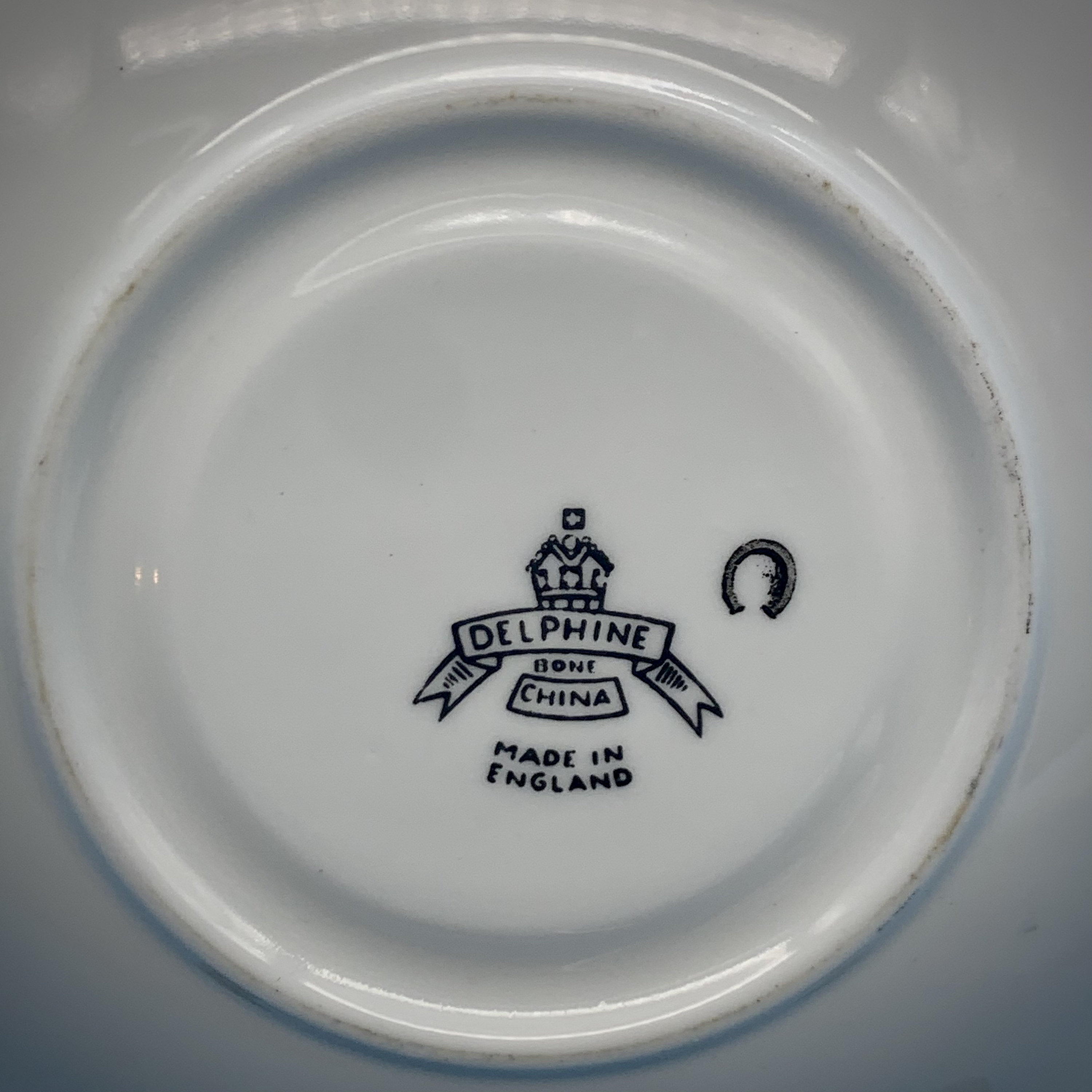 Delphine Bone China Teacup and Saucer With Pink Rose Design, Made in ...