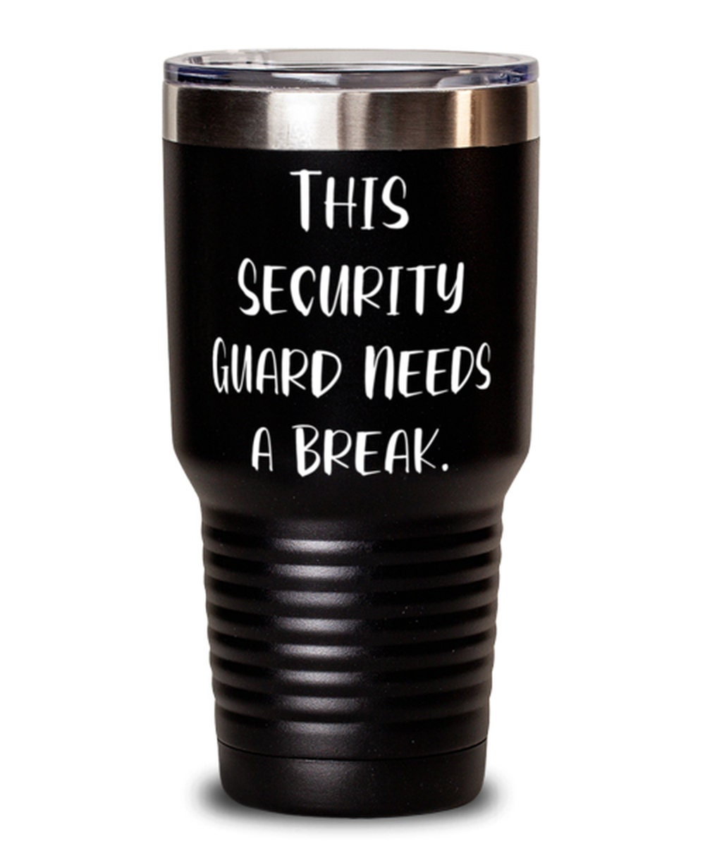 Fun Security Guard 30oz Tumbler Este Guardia de Seguridad. | Etsy