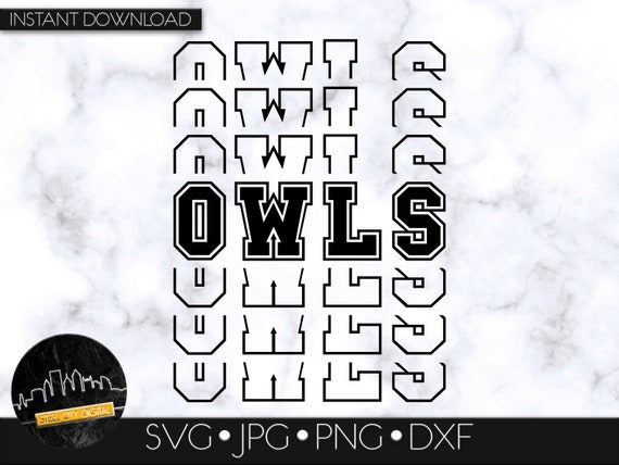 Owls SVG Digital Download SVG Cut File SVG for Cricut or | Etsy