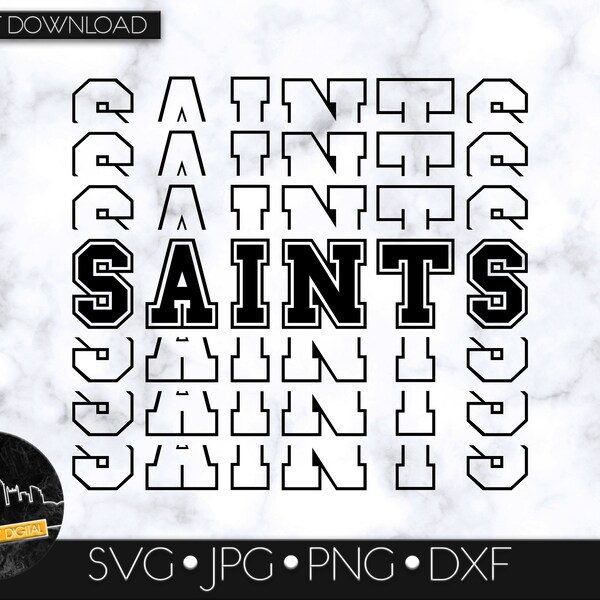 Saints Svg - Etsy