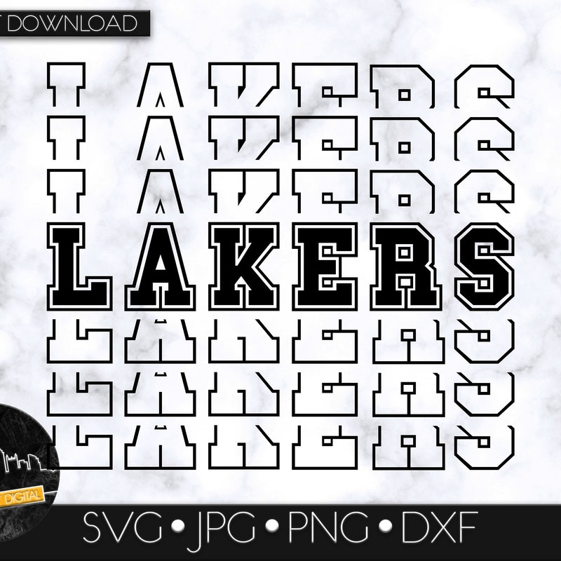 Lakers Svg - Etsy