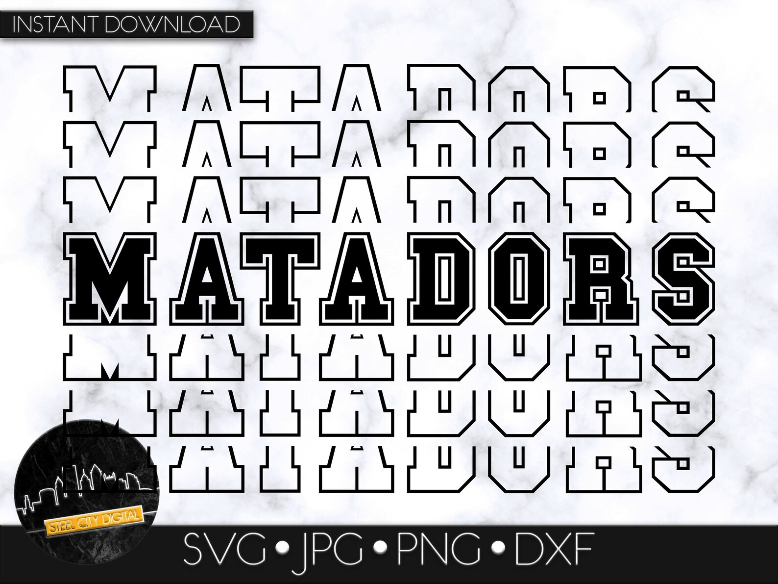 Matadors SVG Digital Download SVG Cut File SVG for Cricut or - Etsy
