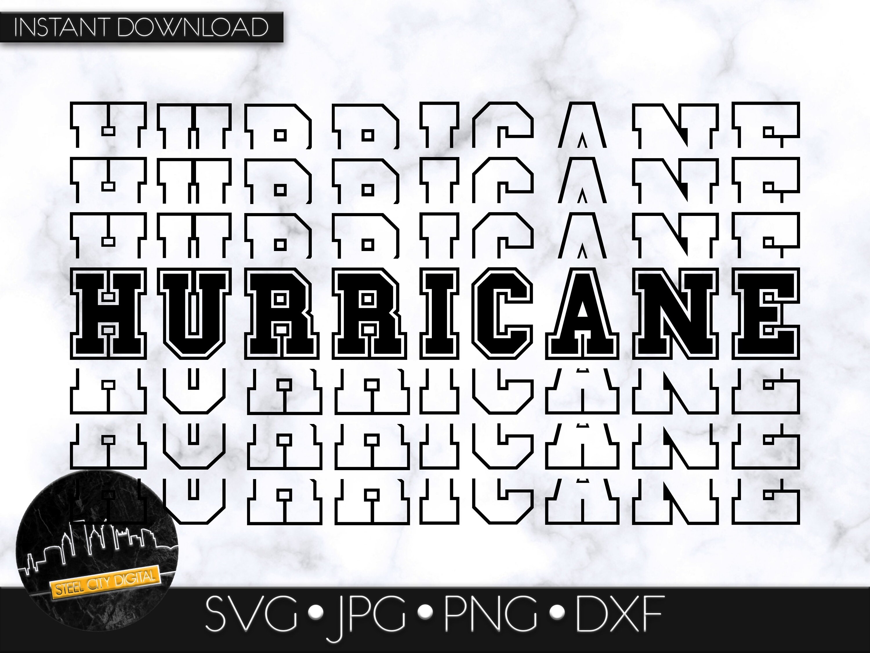 Hurricane SVG Digital Download SVG Cut File SVG for Cricut | Etsy