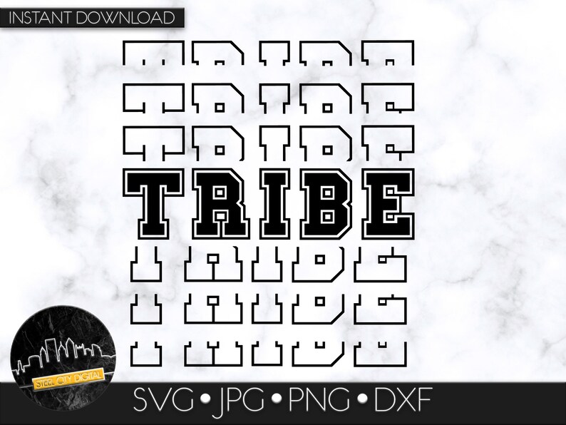 Tribe SVG Digital Download SVG Cut File SVG for Cricut or - Etsy