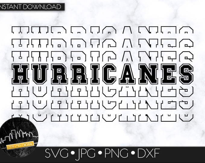 Hurricanes SVG Digital Download, SVG Cut File, SVG for Cricut or ...